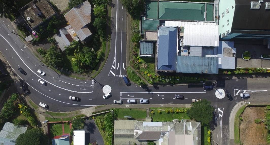 ROUNDABOUT SET UP IN PLACE AT WAIMANU ROAD, BROWN AND AMY STREET ...