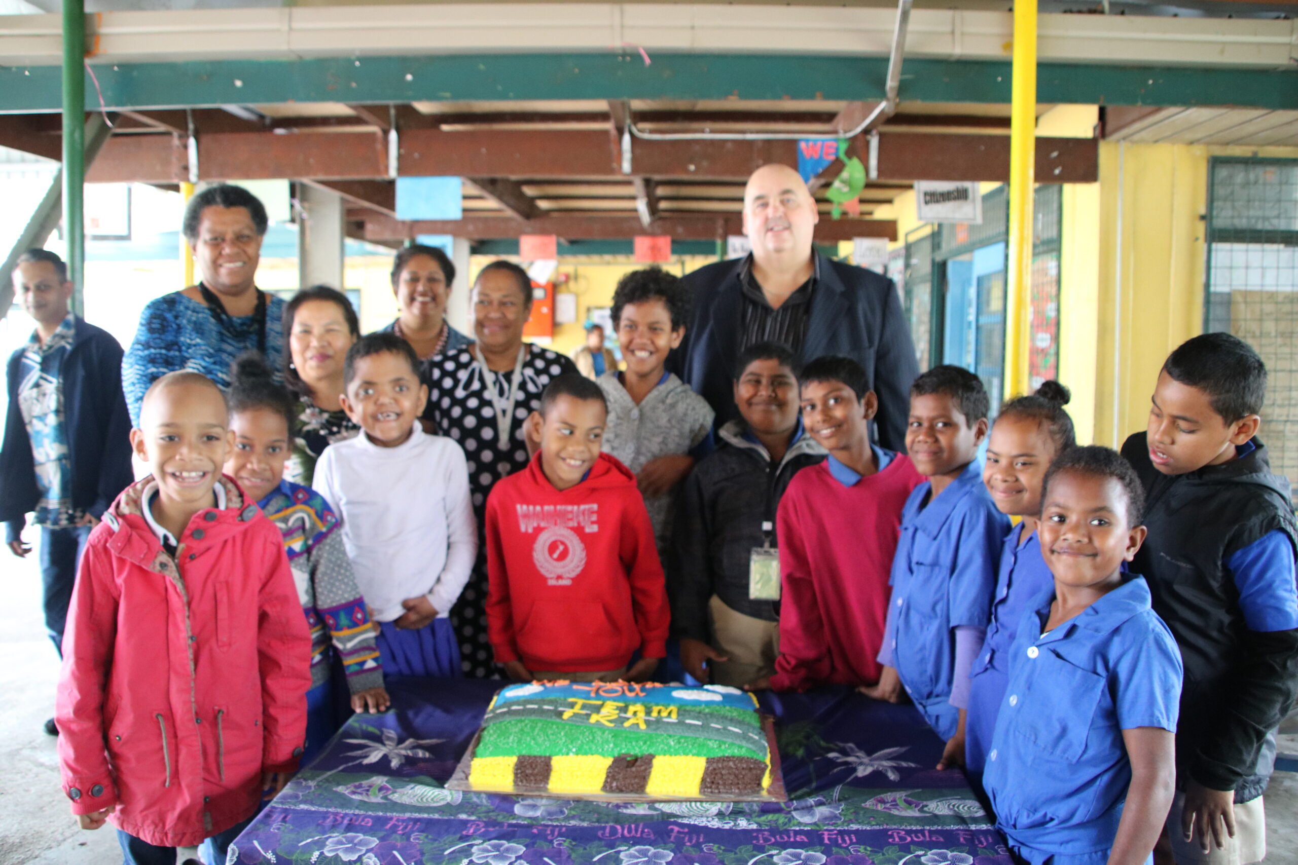 FRA HANDOVERS CHEQUE TO FRANK HILTON ORGANISATION - Fiji Roads Authority