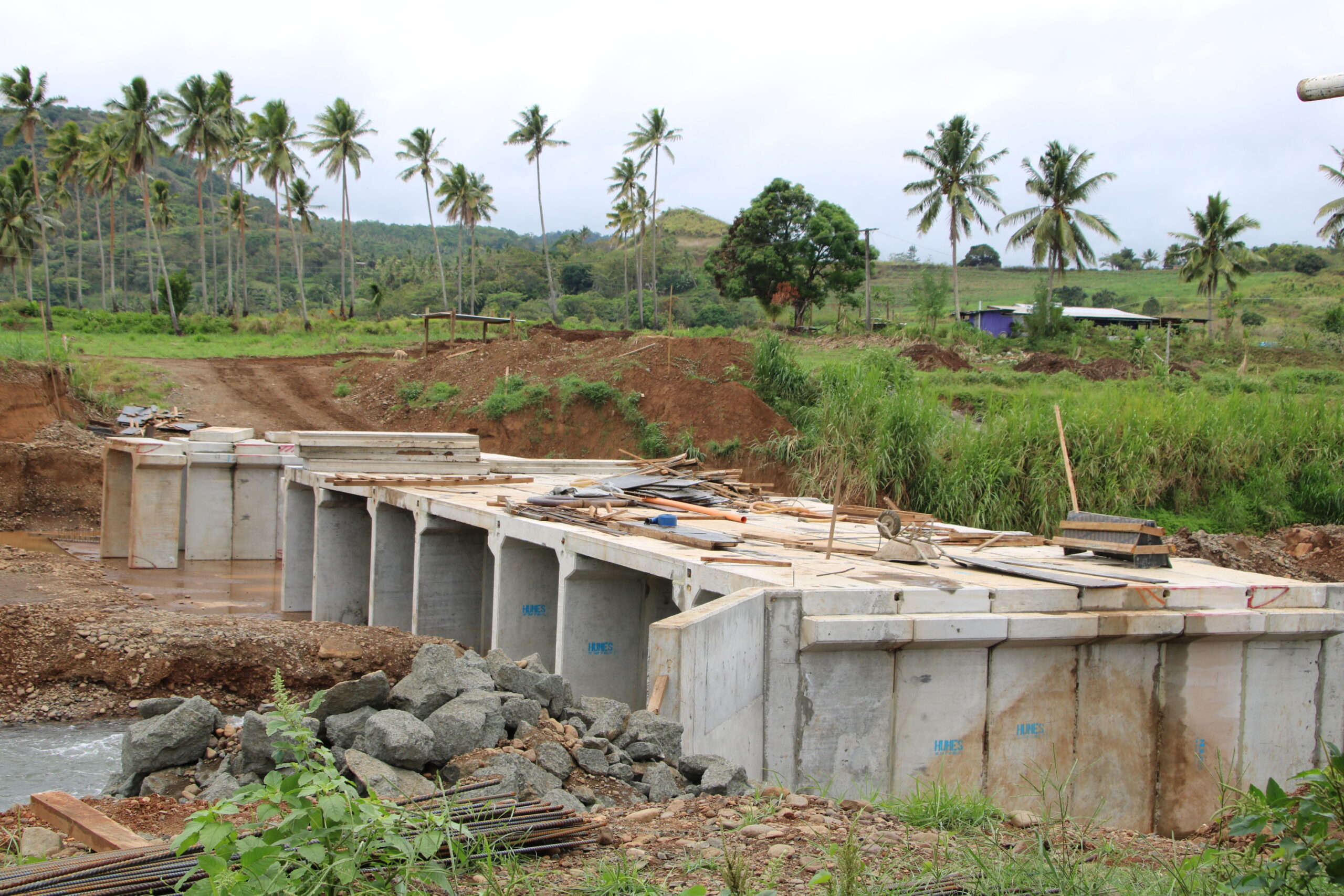 WORKS ON NAKOROTARI CROSSING NEARING COMPLETION - Fiji Roads Authority