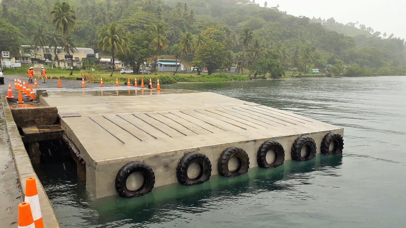 SAVUSAVU RORO RAMP READY FOR OPERATION – Fiji Roads Authority