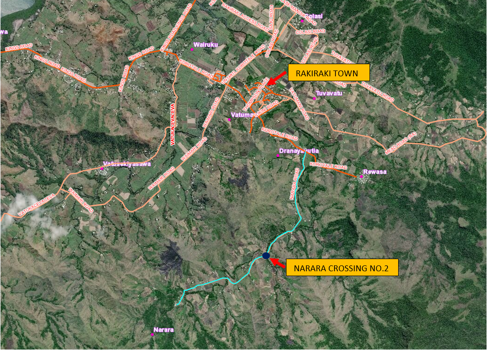 TEMPORARY CLOSURE OF NARARA CROSSING NO 2, RAKIRAKI - Fiji Roads Authority