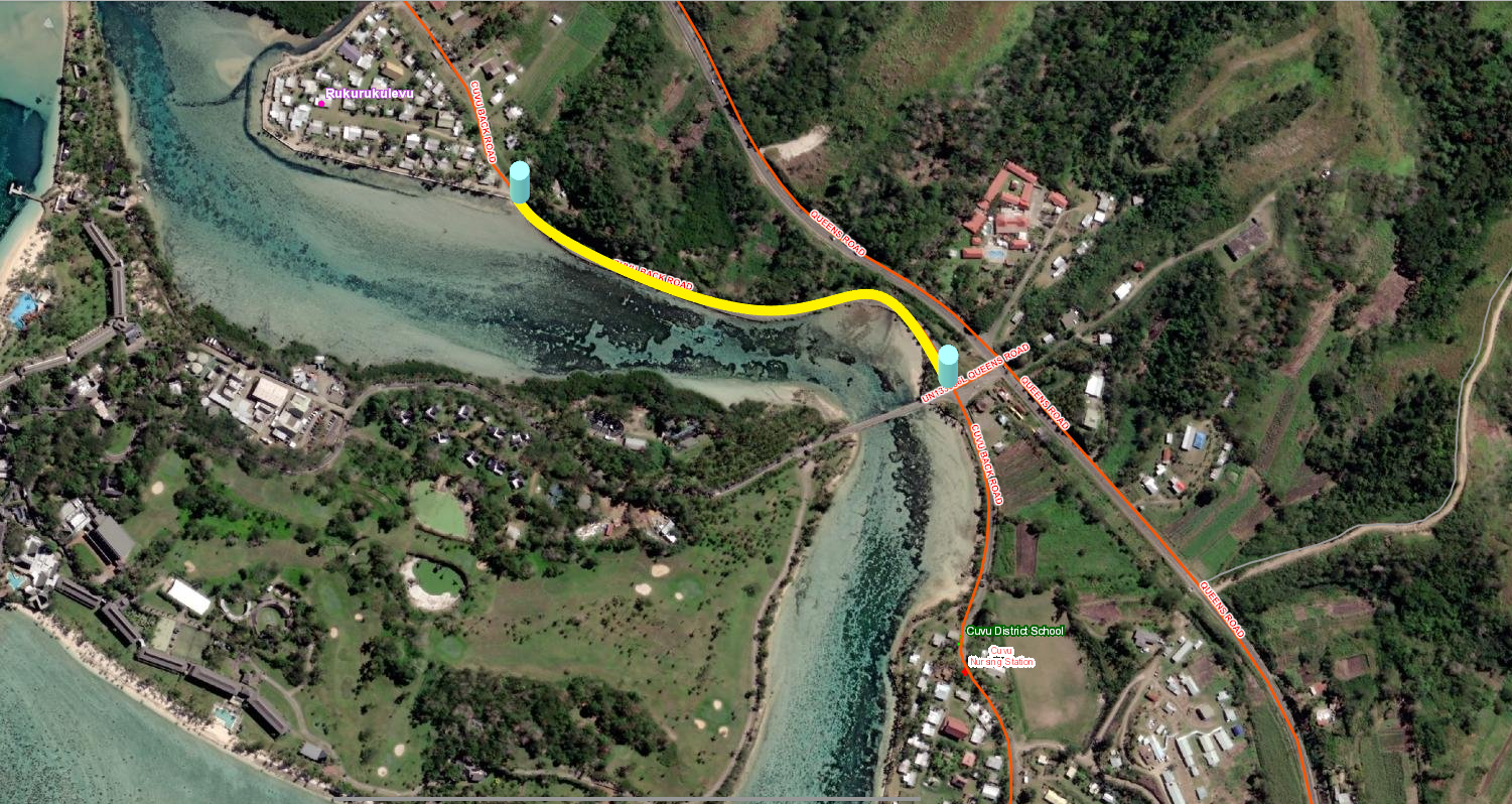 EMERGENCY MAINTENANCE WORK ALONG CUVU BACK ROAD BETWEEN SHANGRI-LA ...