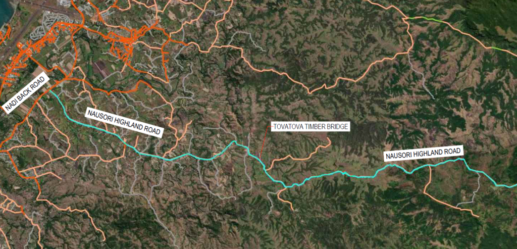 TOVATOVA BRIDGE TEMPORARY CLOSURE, NAUSORI HIGHLAND ROAD, NADI - Fiji ...