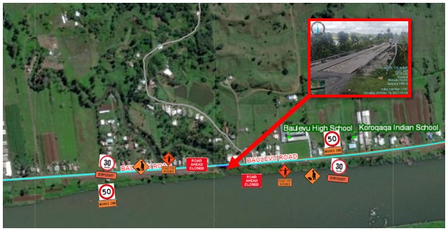 VEISARU BRIDGE NO 2, BA CLOSED TILL FURTHER NOTICE – Fiji Roads Authority