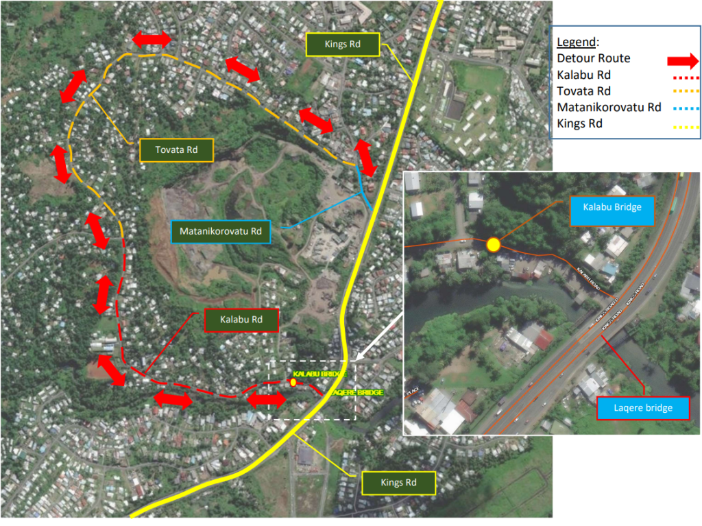 PLANNED MAINTENANCE WORK ON TUNALIA BRIDGE 1 ALONG TUNALIA ROAD, NADI ...